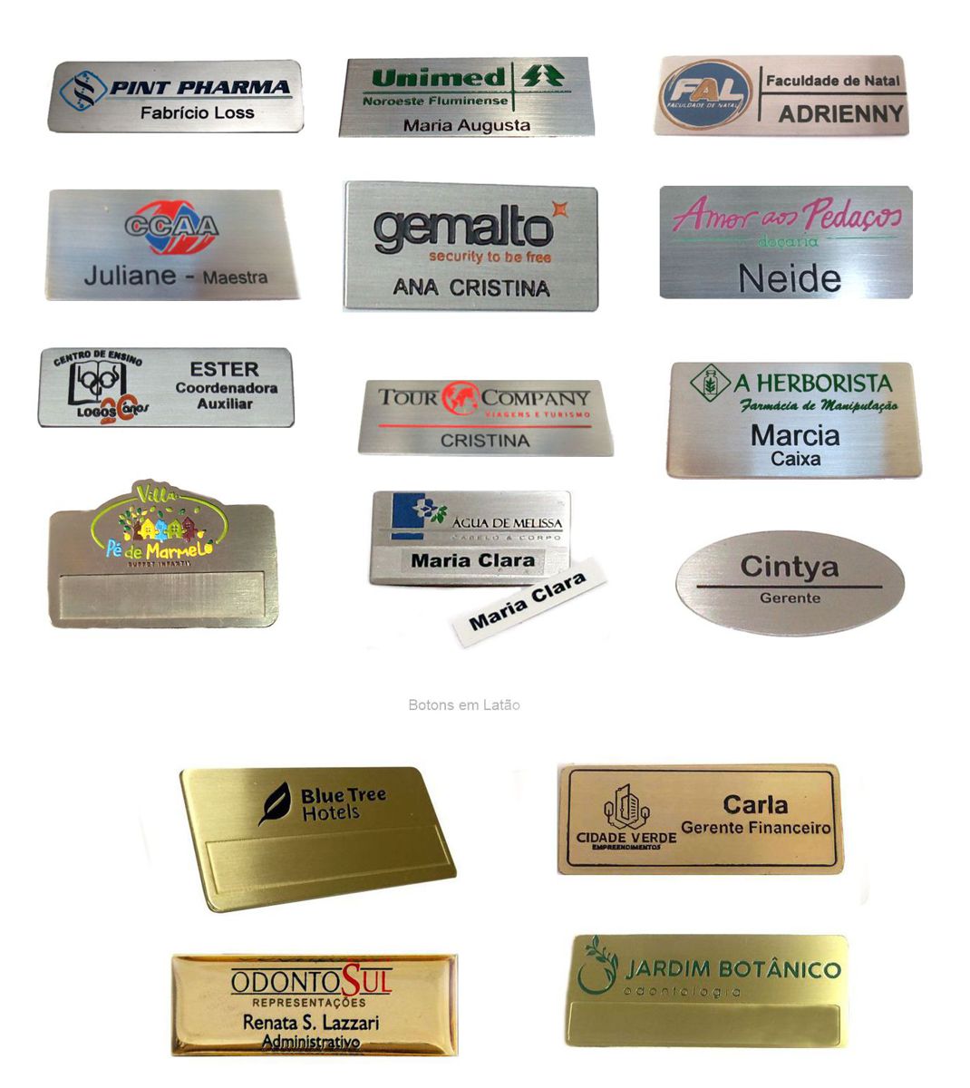 Broches personalizados